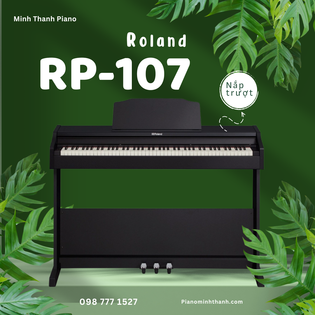 ĐÁNH GIÁ RP 107 - CÓ NÊN MUA ĐÀN PIANO ĐIỆN ROLAND RP107 KHÔNG?